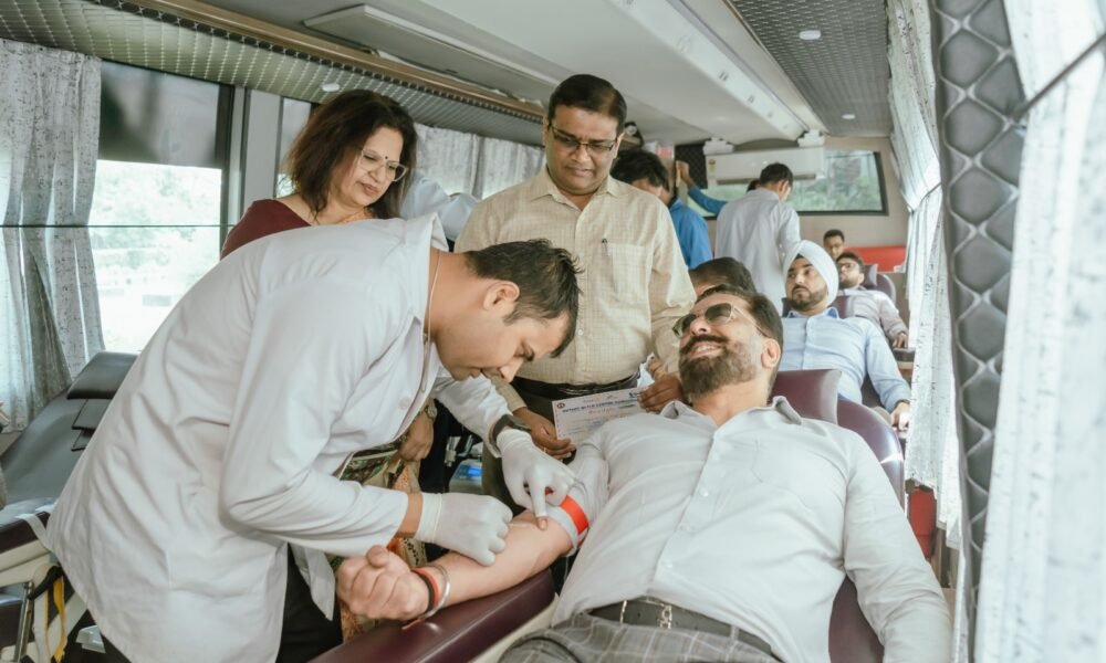 Reach Group, IRRAH Organise Blood Donation Camp at Time Tower, Gurugram | RealtynMore