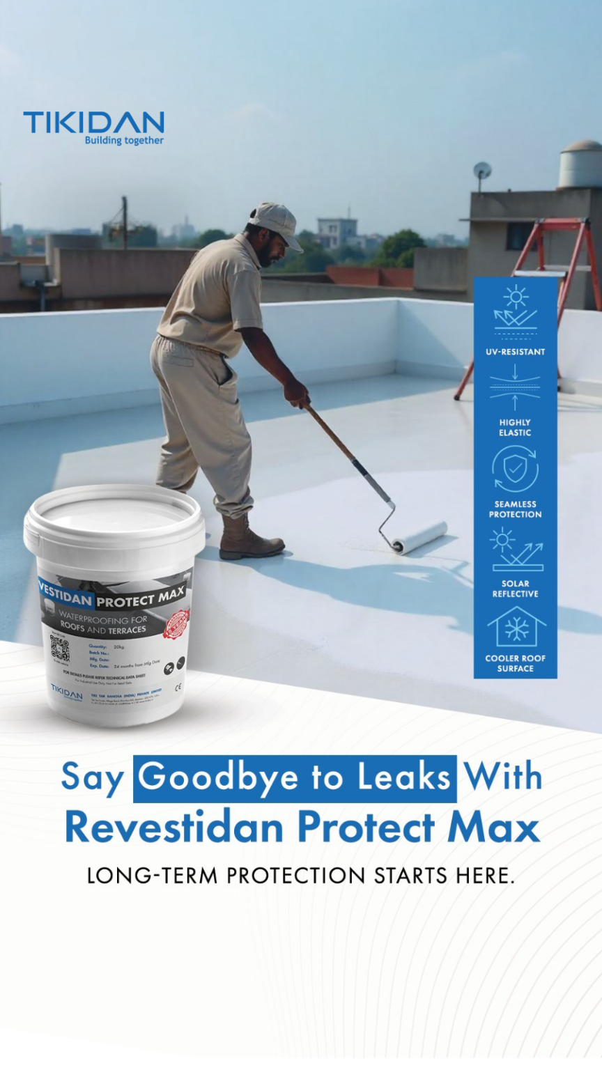 TIKIDAN Expands Waterproofing Range With Revestidan Protect Max for ...